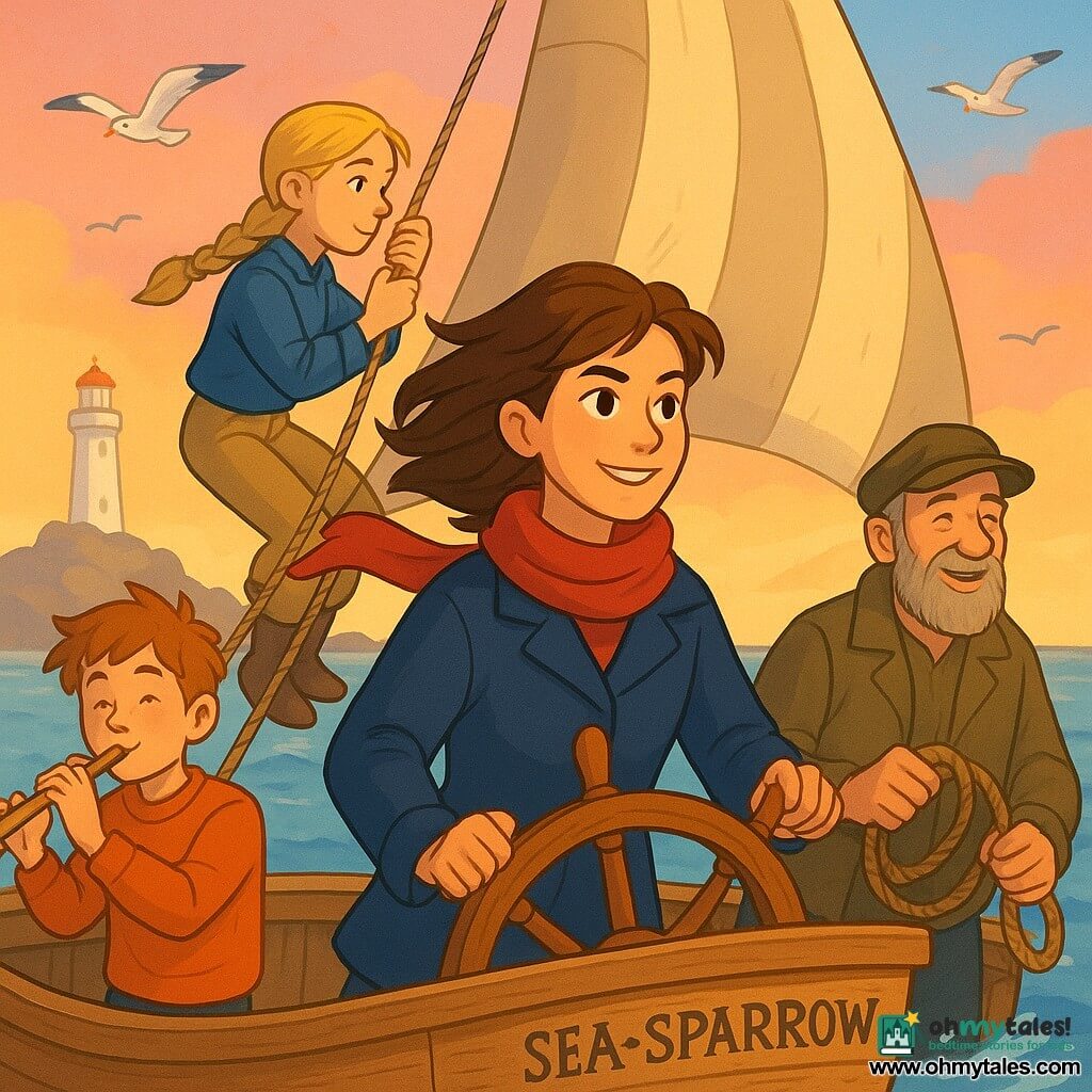 The Sea-Sparrow's Loyal Salute | Pirate story | 7-8 years old ...