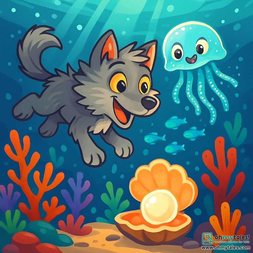 Lupo and the secret treasures of the glowing sea | Underwater travel ...