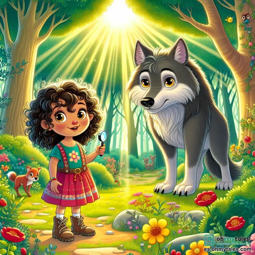 El Lobo Bueno y la Valiente Valentina | Gran lobo malo | 9/10 años | Cuento tradicional