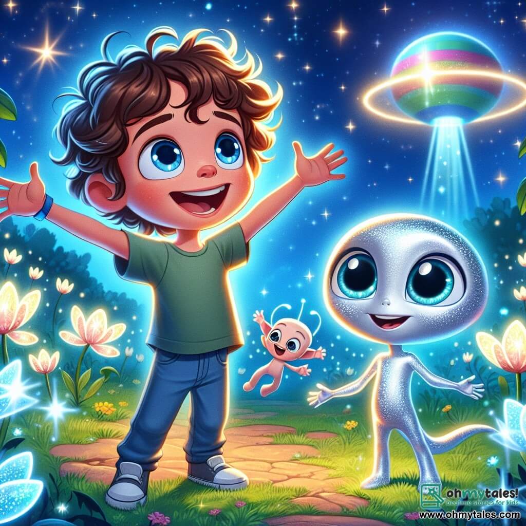Oliver and the Starlight Quest | Alien story | 7-8 years old | Science ...