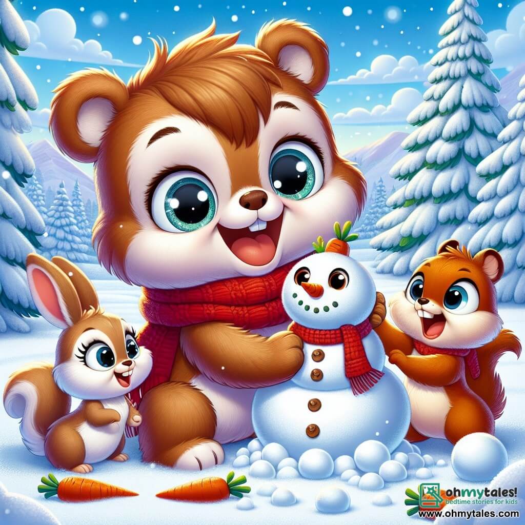 Snowy Adventures with Benny and Friends | Story about winter | 5-6 ...