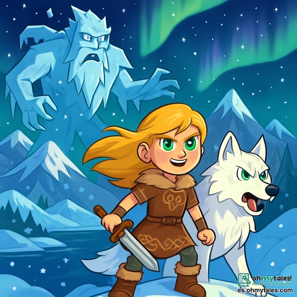 El misterio del lobo blanco y el secreto de Yggdrasil | Cuento nórdico ...