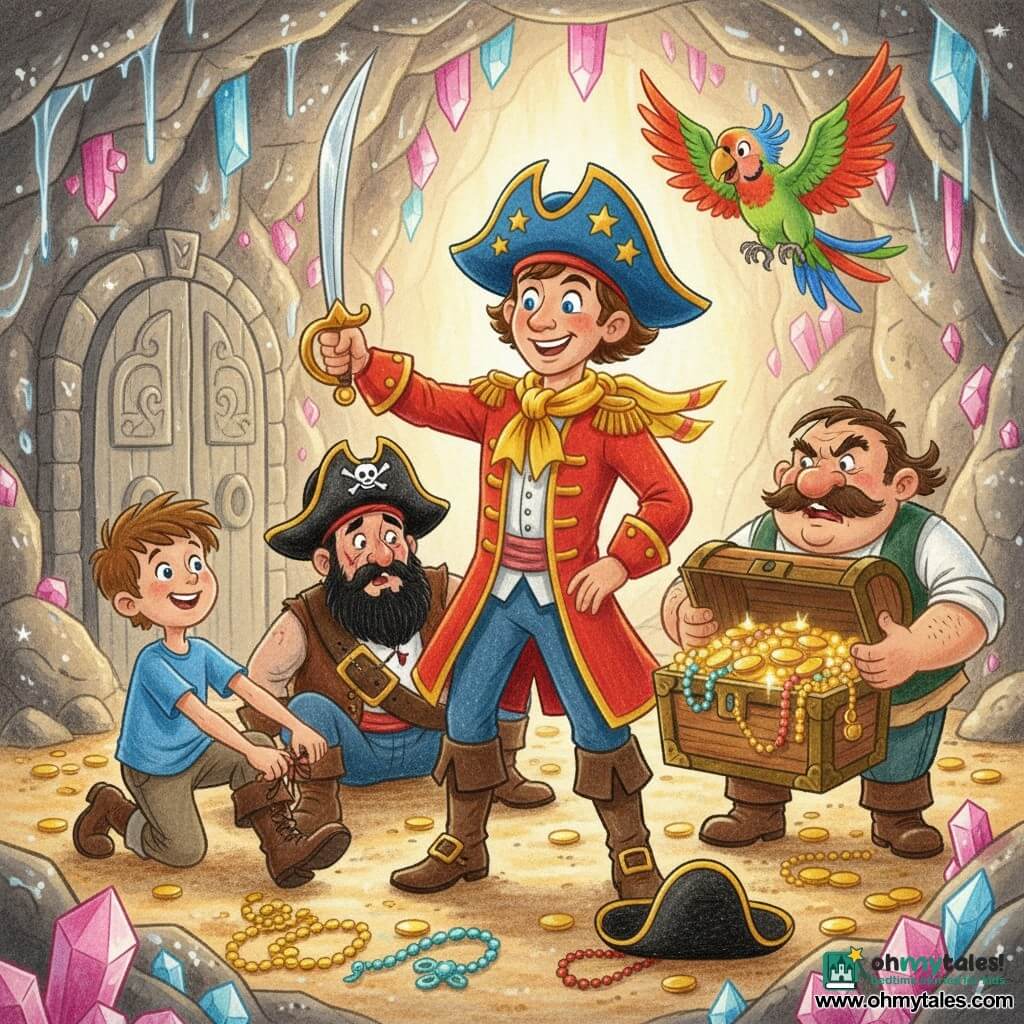 Benny's Bright Treasure Quest | Pirate story | 5-6 years old ...