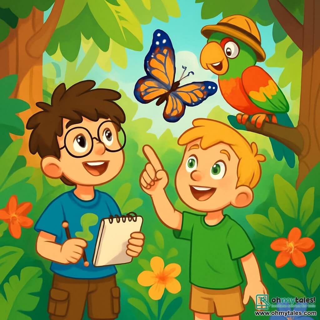 The Heart of the Jungle: Max and Oliver's Adventure | Story about the ...