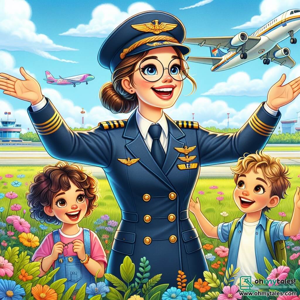 Captain Amelia's Sky Adventures | Pilot's story | 11-12 years old ...