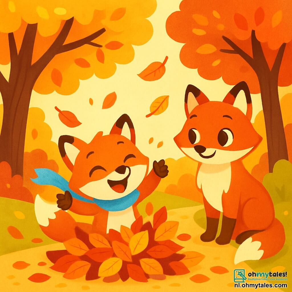 vosje viert herfstfeest | Verhaal over de herfst | 1/2 jaar | Educatief ...