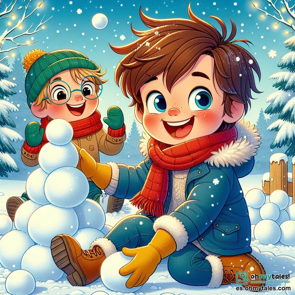 Las Aventura de Mateo en la Nieve | Cuento sobre el invierno | 7/8 años ...