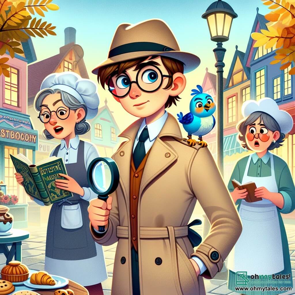 💬 Detective Max and the Case of the Midnight Thief | Detective story ...