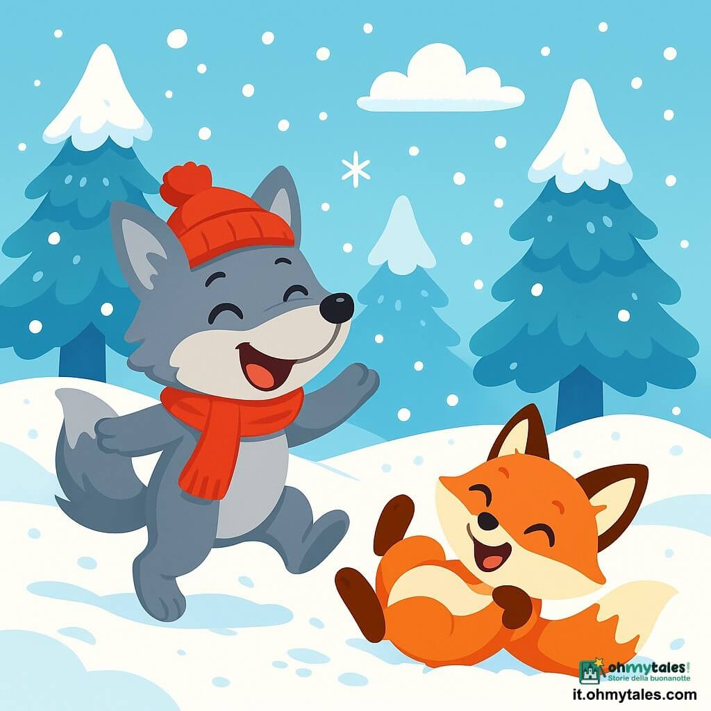 Leo e la magia della neve | Storia sull'inverno | 1/2 anni | Storia ...