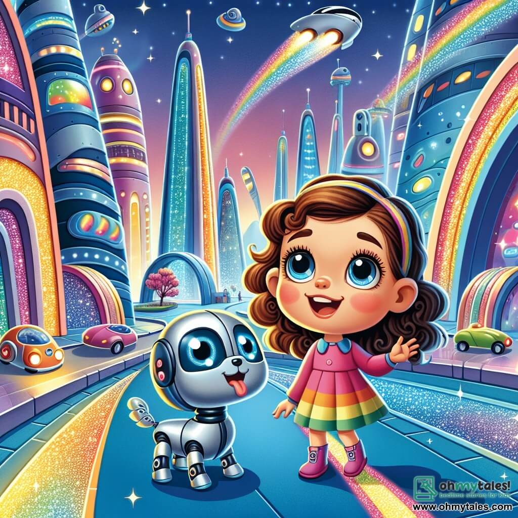 💬 Lila and the Wonders of Sparkletron | Story of a futuristic city | 5 ...