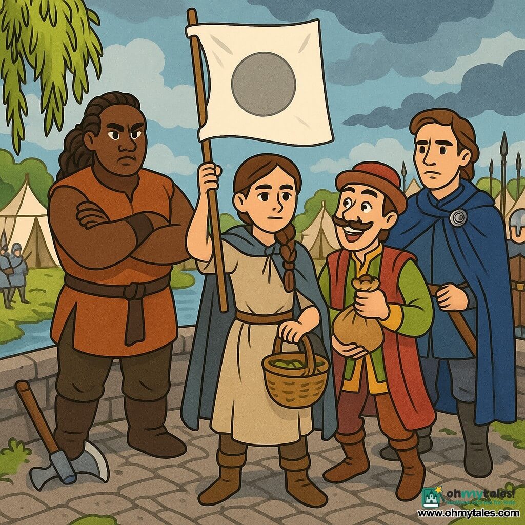 The Stone-marked Healer and the White Truce Banner | Heroic Fantasy ...