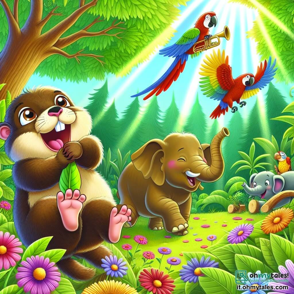La festa di Mimi | Storia divertente con un animale | 1/2 anni | Storia ...