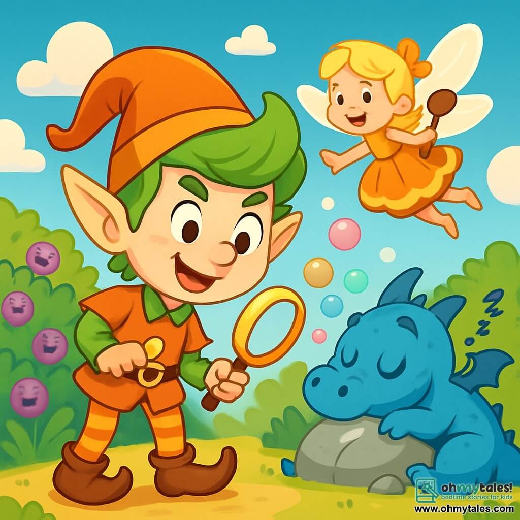 💬 Fizzlegig the Curious Elf and the Case of the Missing Giggleberries ...