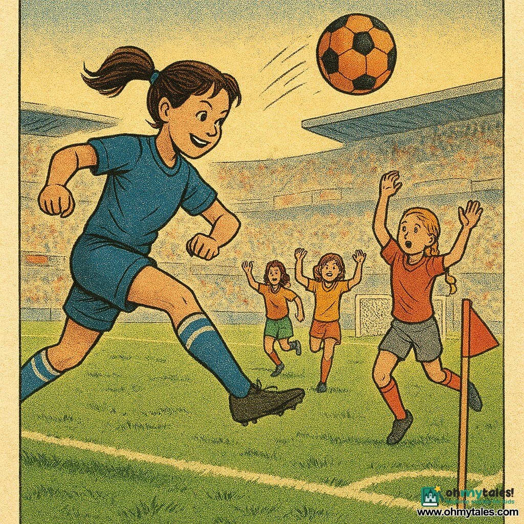 Mia and the Magic of Teamwork | Football Player Story | 7-8 years old ...