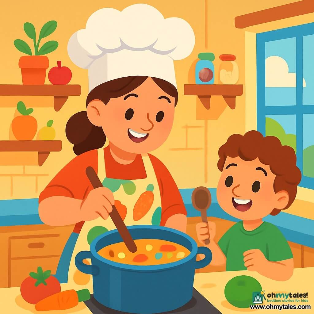 Maya and the golden soup | Chef's story | 3-4 years old | Story about a ...