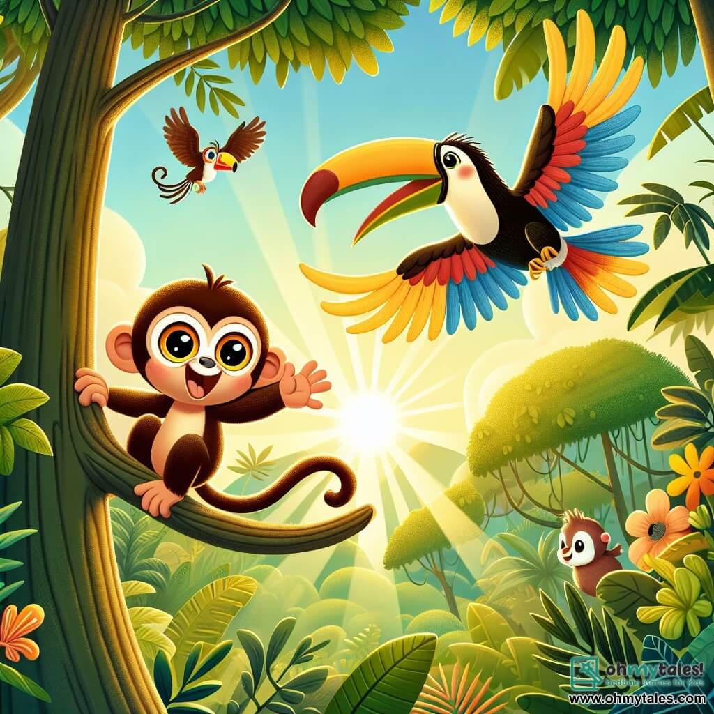 Momo's Marvelous Swing | Animal story | 1-2 years | Tale