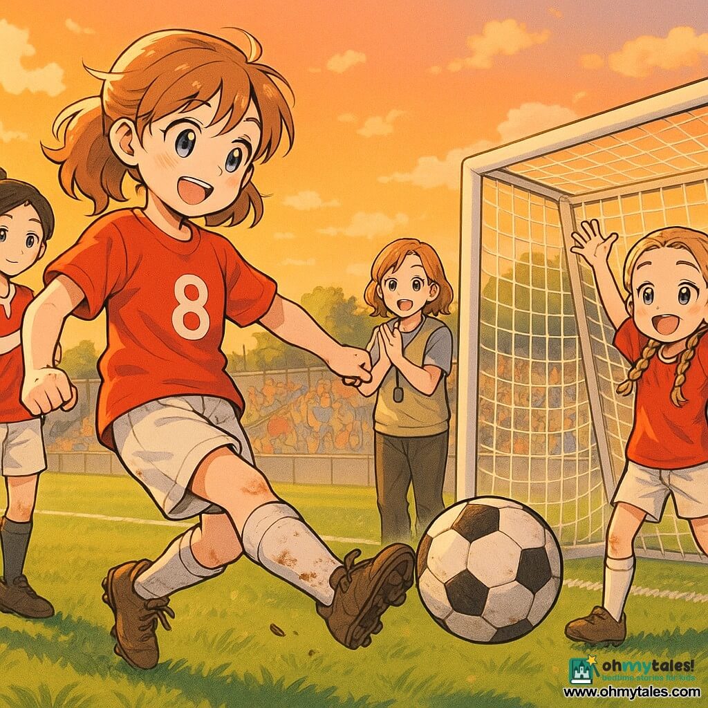 Rosie and the Secret of Teamwork | Football Player Story | 7-8 years ...