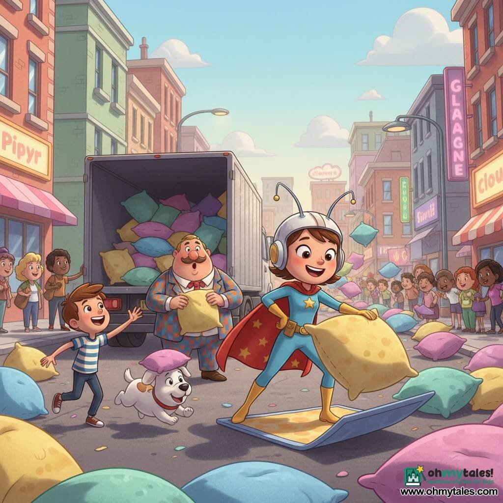 Zoomina Spark and the Great Pillow Parade | Comedic superhero story | 3 ...