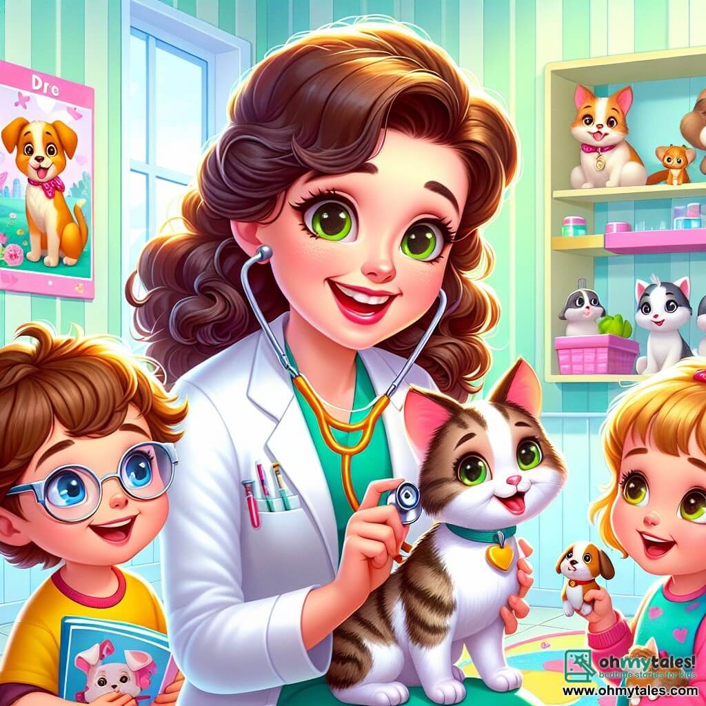 💬 Dr. Lily and the Animal Friends | Veterinary Stories | 3-4 years old ...
