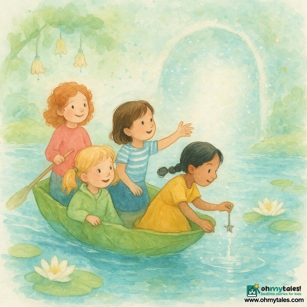 The Leaf Boat and the Star Key | Adventure story | 1-2 years | Tale