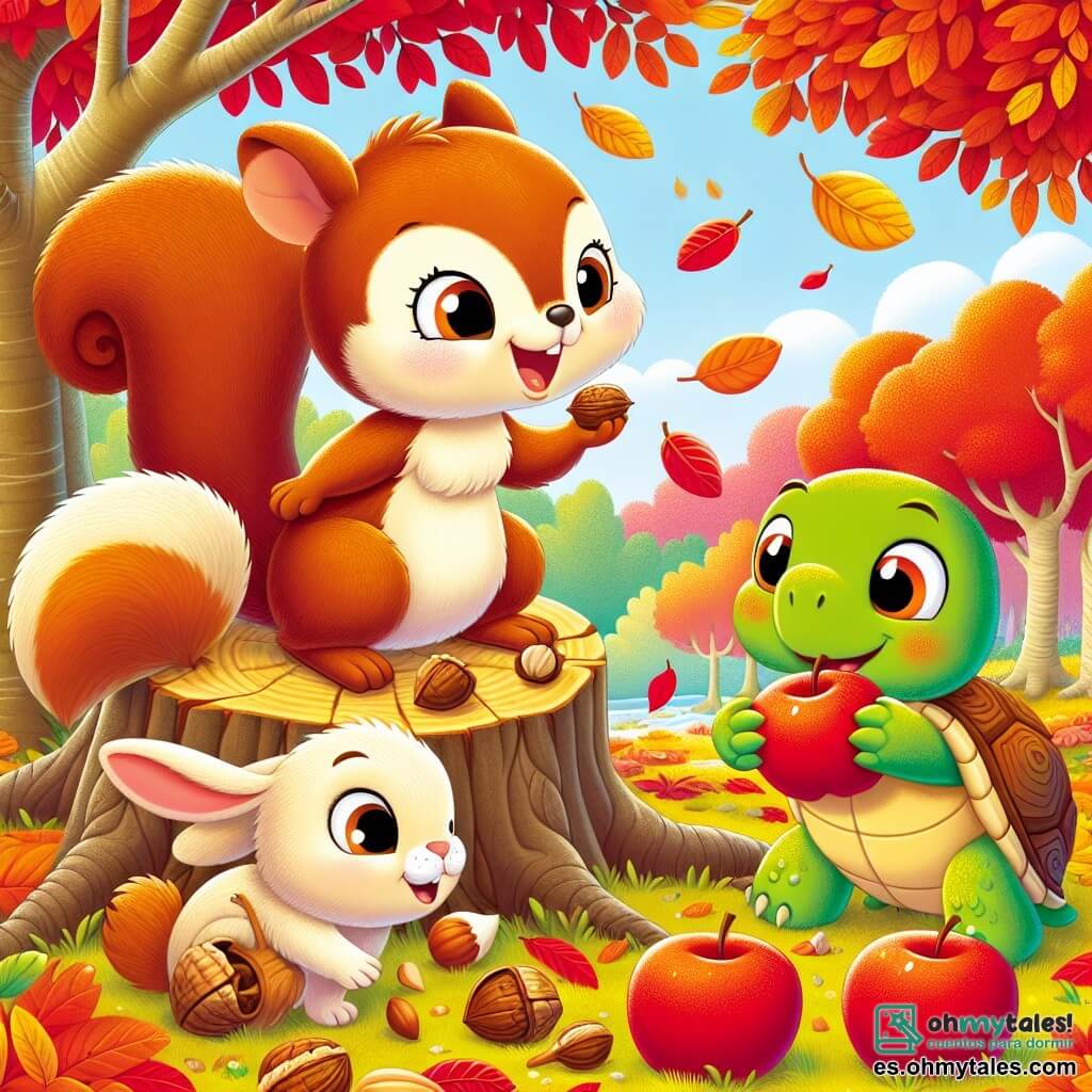 🎧 Fiesta de Otoño | Cuento sobre el otoño | 1/2 años | Audiocuento y ...