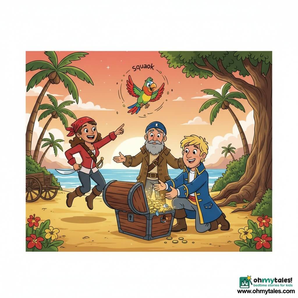 Treasure Tides: The Pirate's Quest | Pirate story | 3-4 years old ...