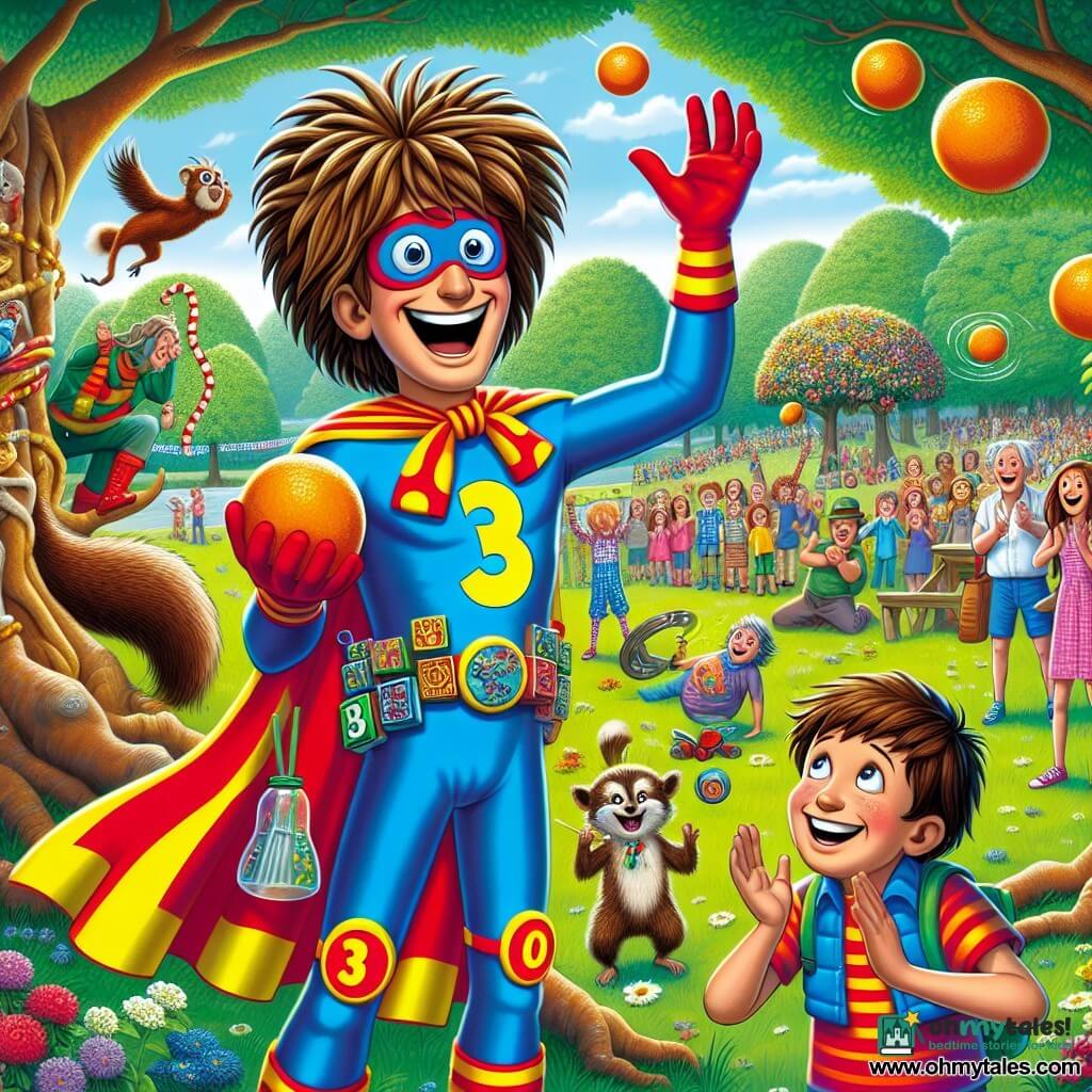 🎧 The Laughing Hero of Giggleville | Comedic superhero story | 11-12 ...