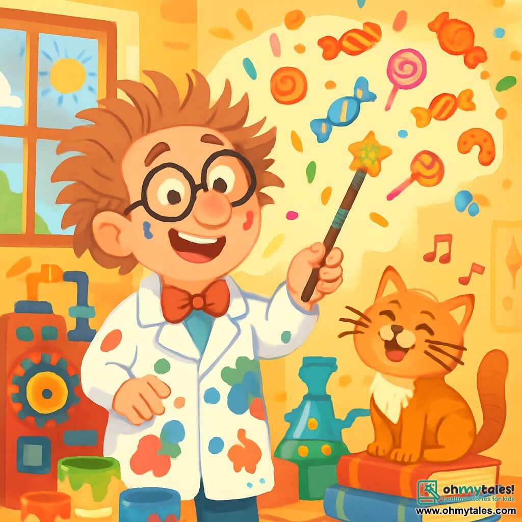 The Wondrous Wacky Wand | Wacky invention story | 5-6 years old | Funny ...