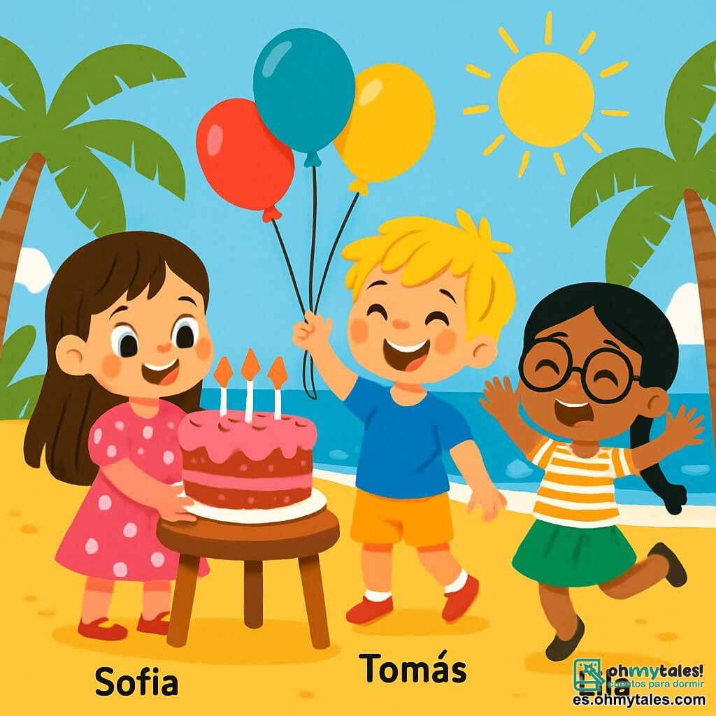 💬 La Gran Fiesta de Cumpleaños en la Isla Misteriosa | Cuento de ...