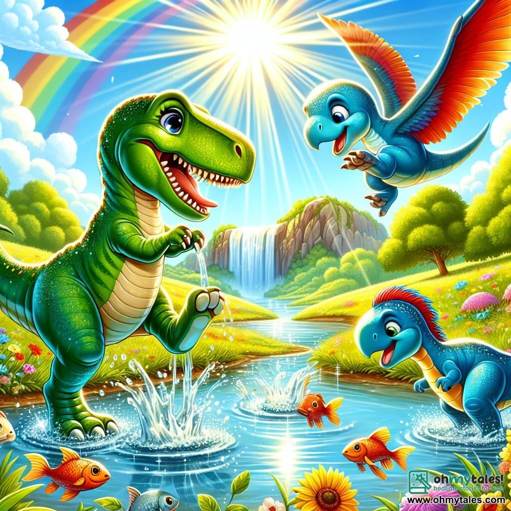 Tilly's Magical Meadow Adventure | Dinosaur story | 3-4 years old ...