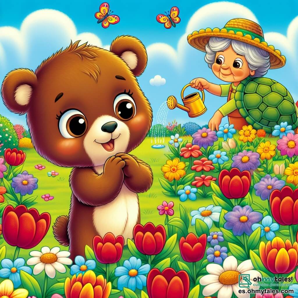 Las Maravillas de la Primavera: Las Aventuras de Bruno el Oso | Cuento ...