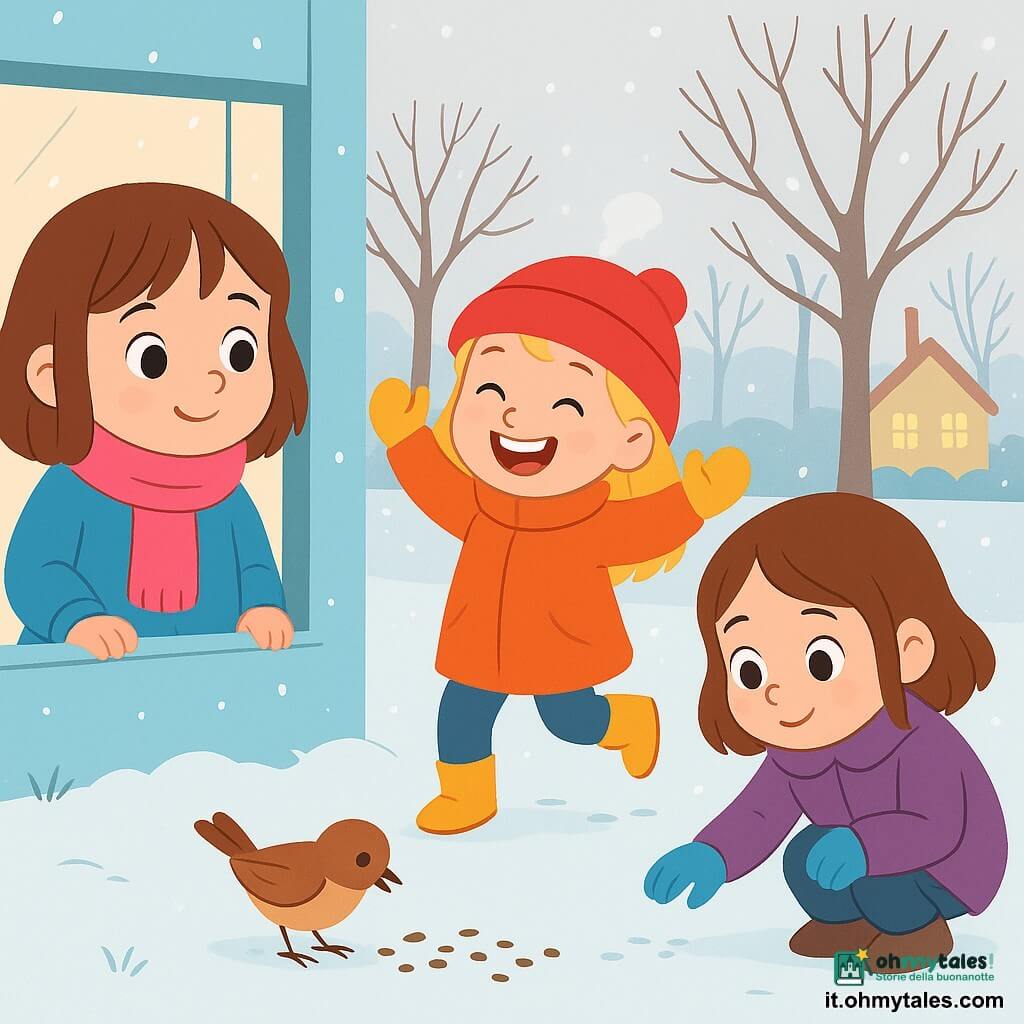 Il cuore caldo in inverno | Storia sull'inverno | 3/4 anni | Storia ...