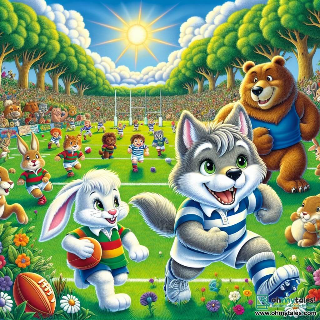 🎧 Wally's Rugby Dream | Story about sport | 7-8 years old | Audio story ...