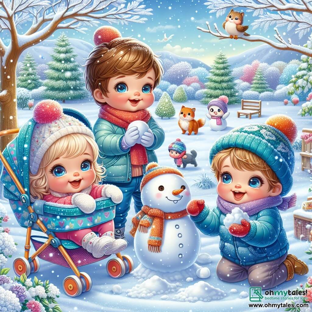 🎧 Snowy Day Adventures | Story about winter | 1-2 years | Audio story ...