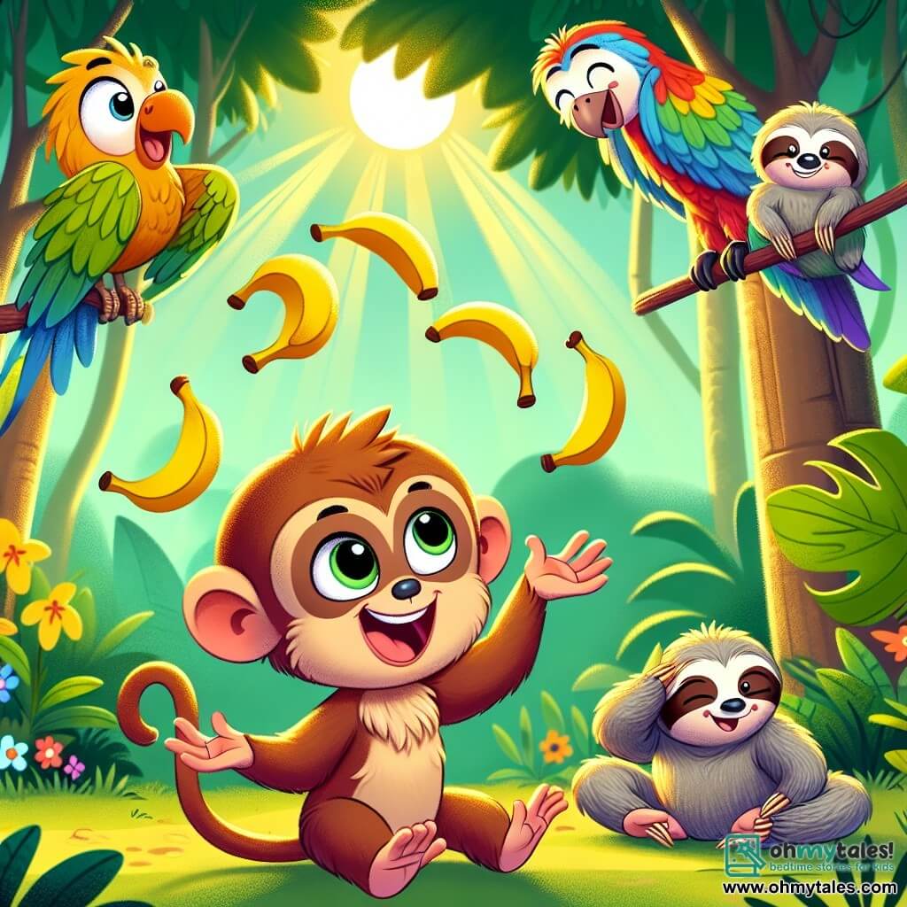 Max's Jungle Jamboree | Funny story with an animal | 3-4 years old ...