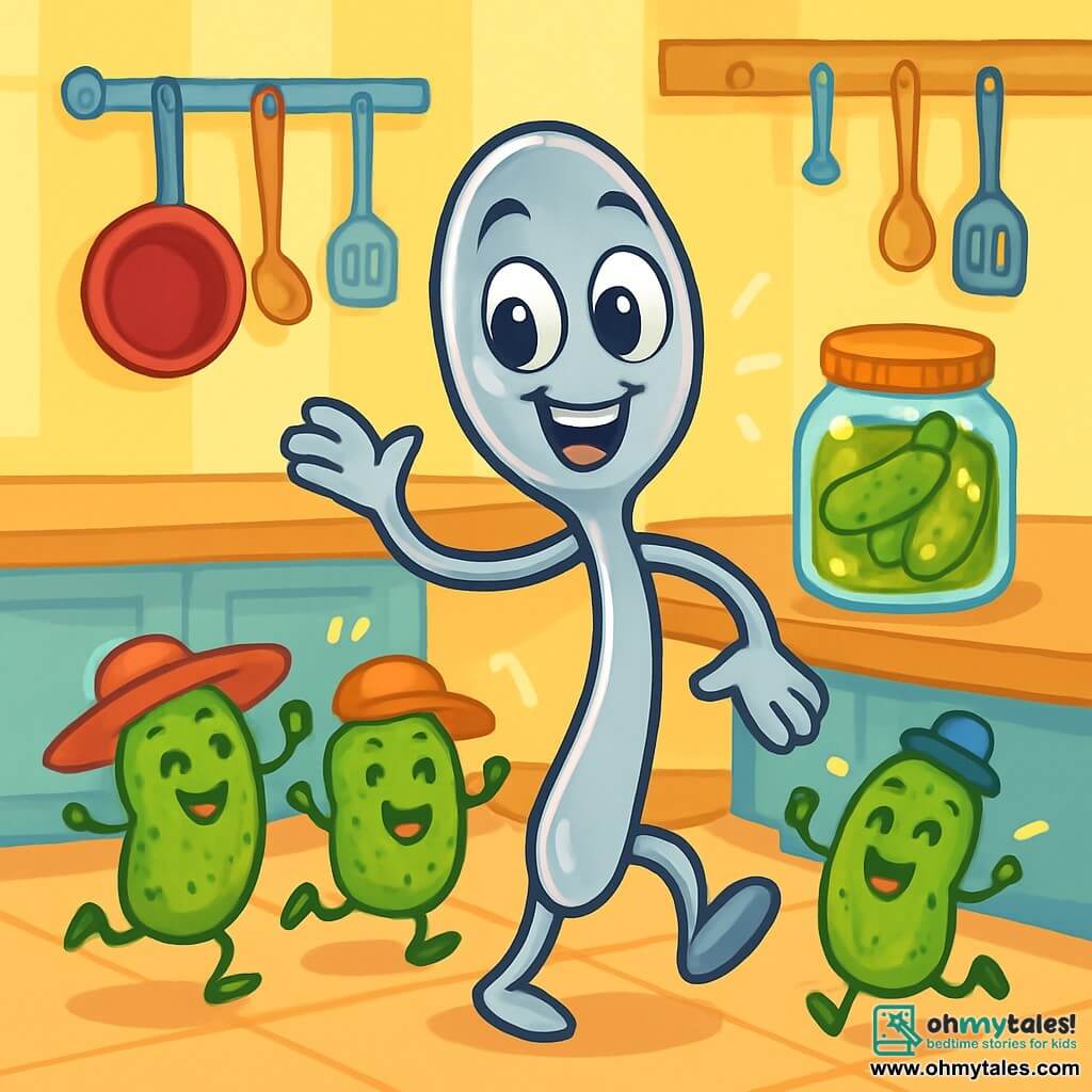 The Spoon's Dancing Day | Funny story to sleep | 5-6 years old | Funny ...