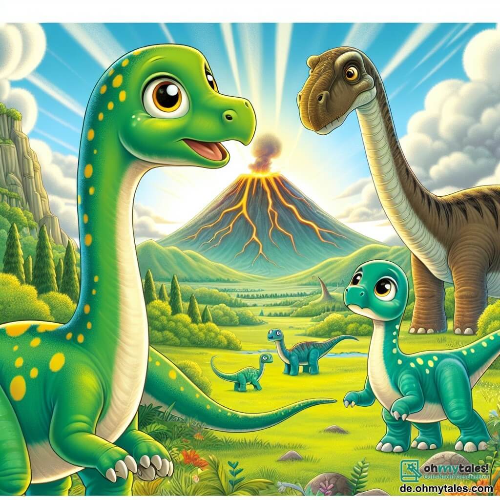Dippi und das Geheimnis des Vulkans | Geschichte von Dinosauriern | 9/ ...