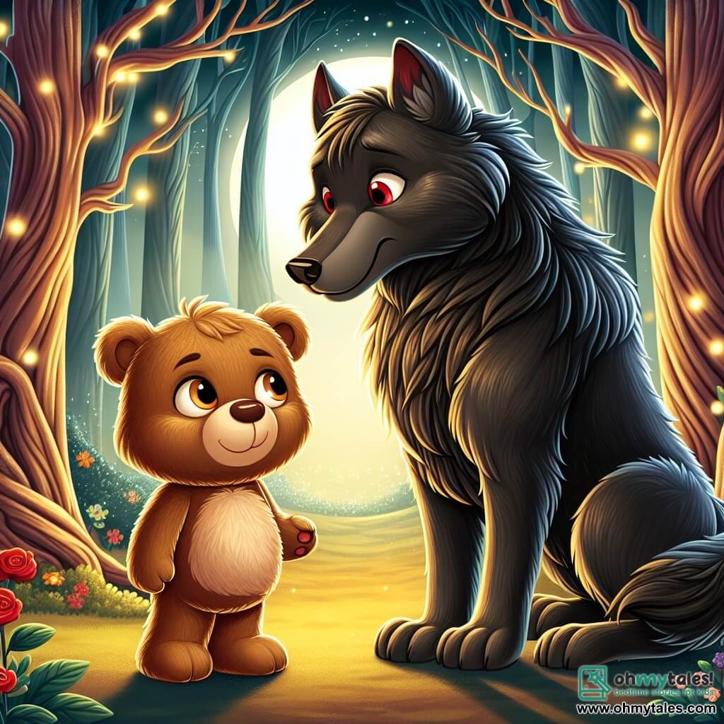 Bruno and the Wolf's Heart | Big bad wolf | 9-10 years old | Tale