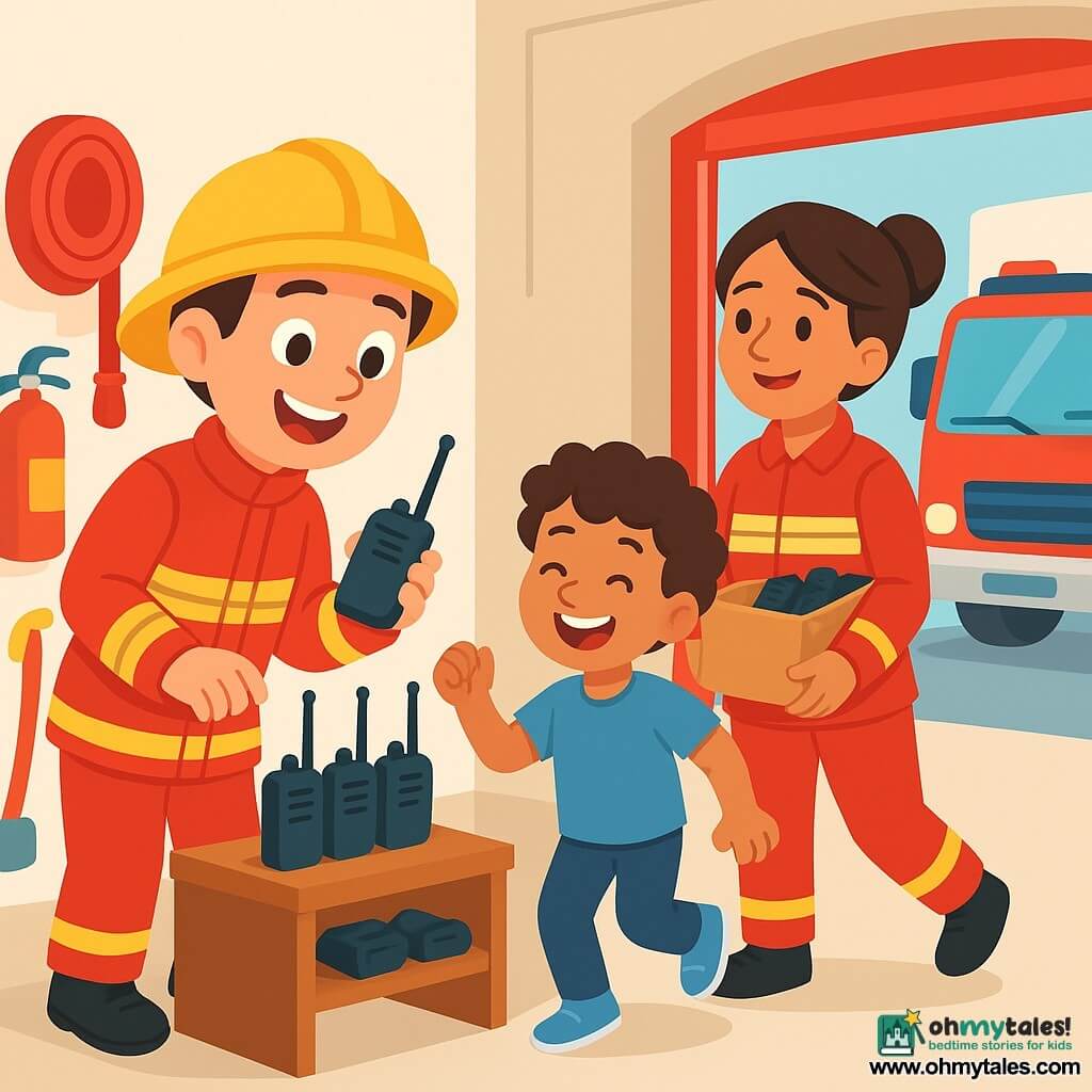 Ben and the Battery Song | Firefighter Story | 3-4 years old | Story ...
