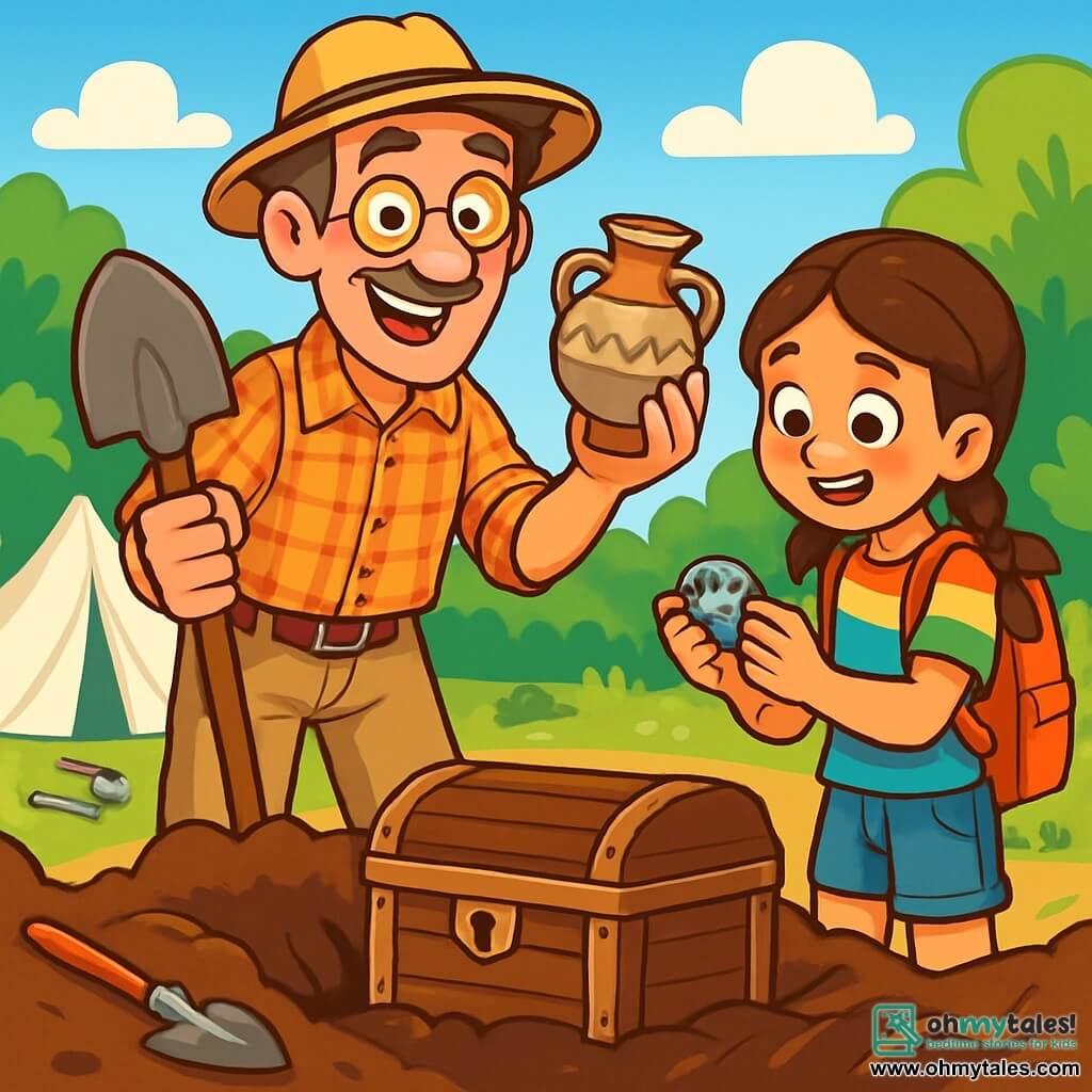 Viking Treasures Unearthed! | Archaeologist Story | 7-8 years old ...