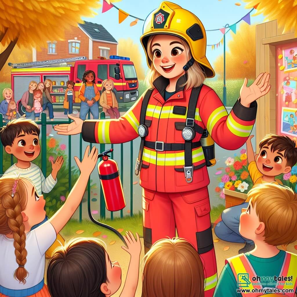 Emma's Brave Blaze | Firefighter Story | 11-12 years old | Story about ...