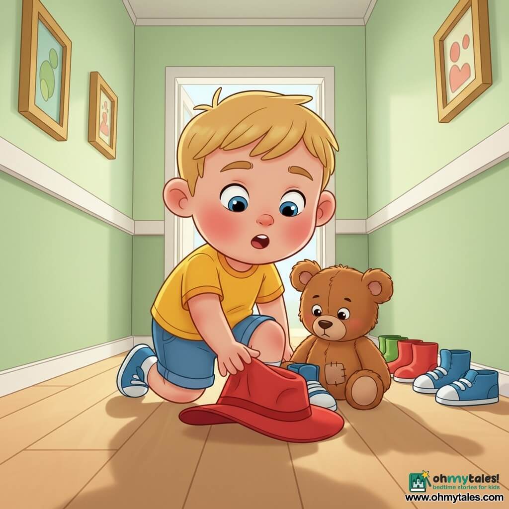 Tom and the Missing Red Hat | Story of little detectives | 1-2 years ...