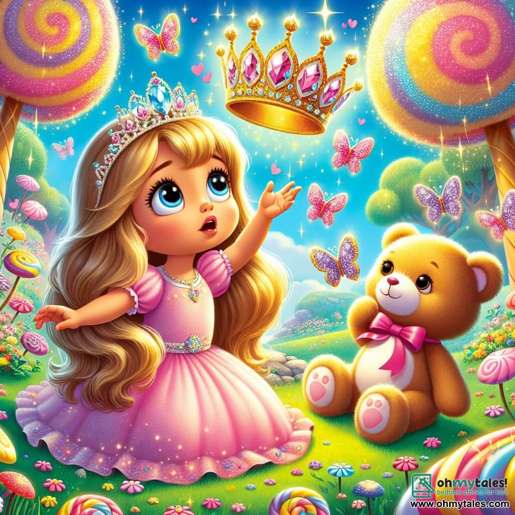 💬 Princess Lila and the Glittering Spell | Princess and prince story ...