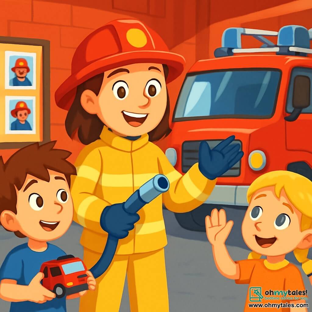💬 Firefighter Fiona’s Big Rescue Adventure | Firefighter Story | 5-6 ...
