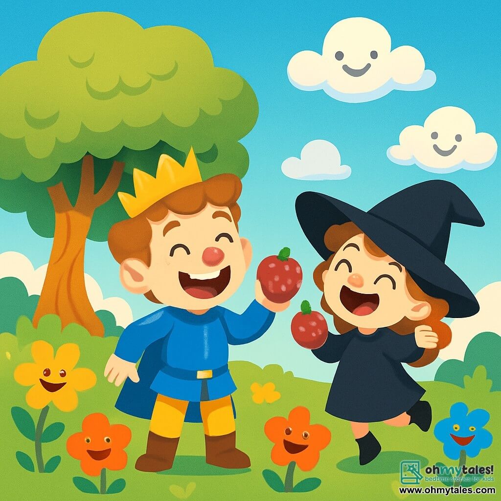 The Quest for the Giggleberries | Funny story of the enchanted kingdom ...