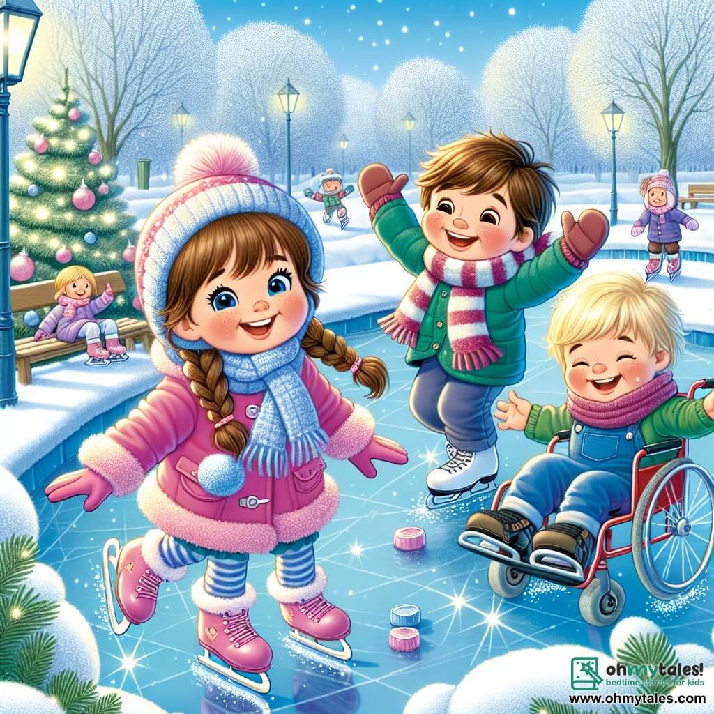 Snowy Smiles | Story about winter | 3-4 years old | Educational story
