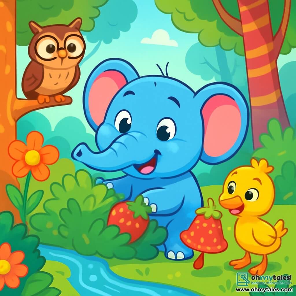 💬 Ellie the Elephant's Silly Day in the Laughing Forest | Funny story ...