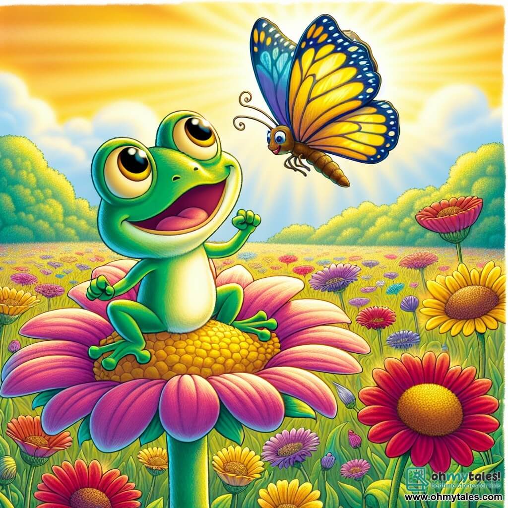 Freddy's Brave Leap | Animal story | 3-4 years old | Tale