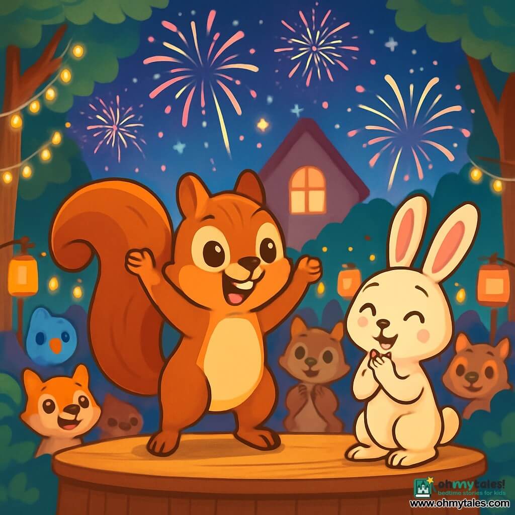 Squeaky's New Year's Countdown Adventure | Story about New Year's ...