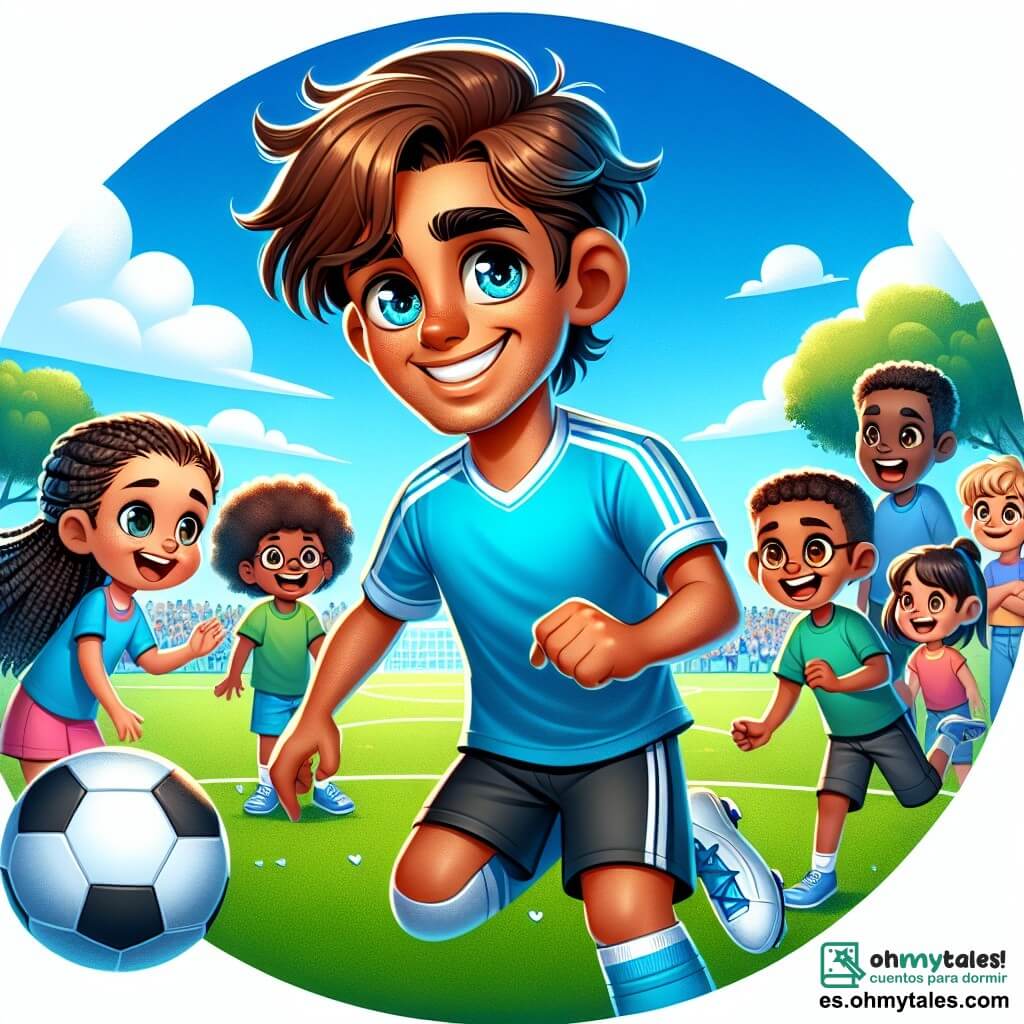💬 El Gran Partido de Martín | Cuento de Jugador de fútbol | 9/10 años ...